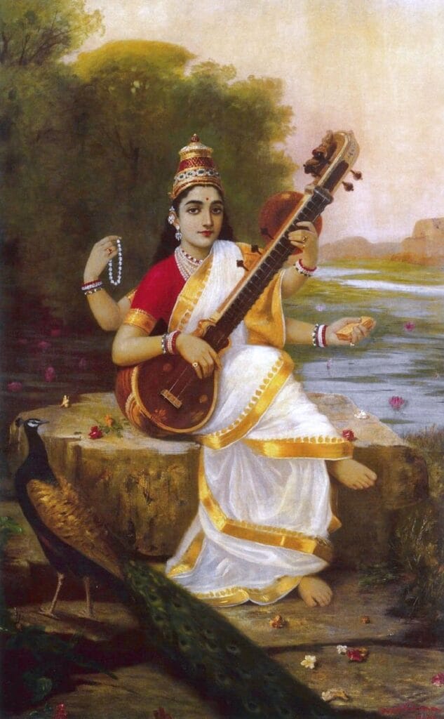 Saraswati – Goddess of Knowledge and Art - SculpturePedia